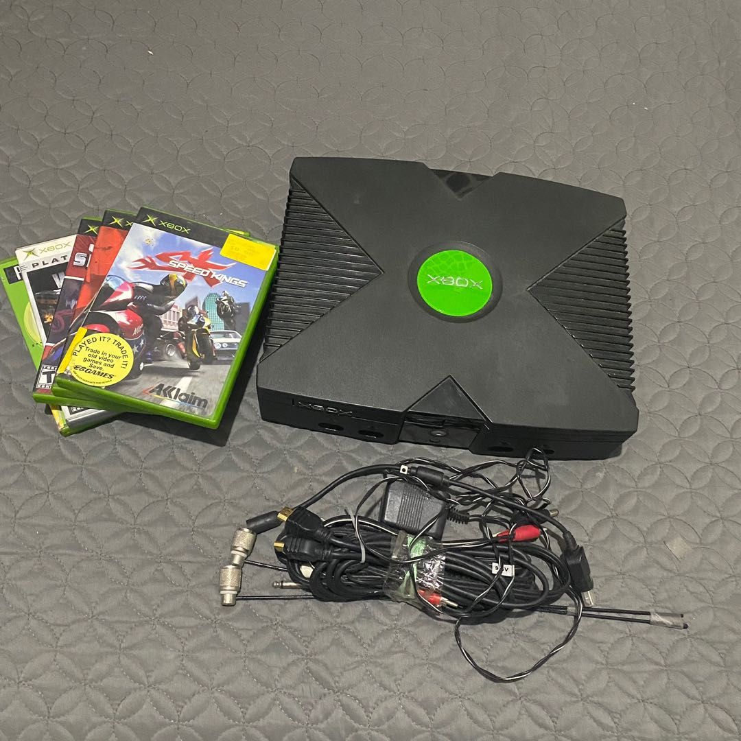 Xbox First Gen, Video Gaming, Video Game Consoles, Xbox on Carousell