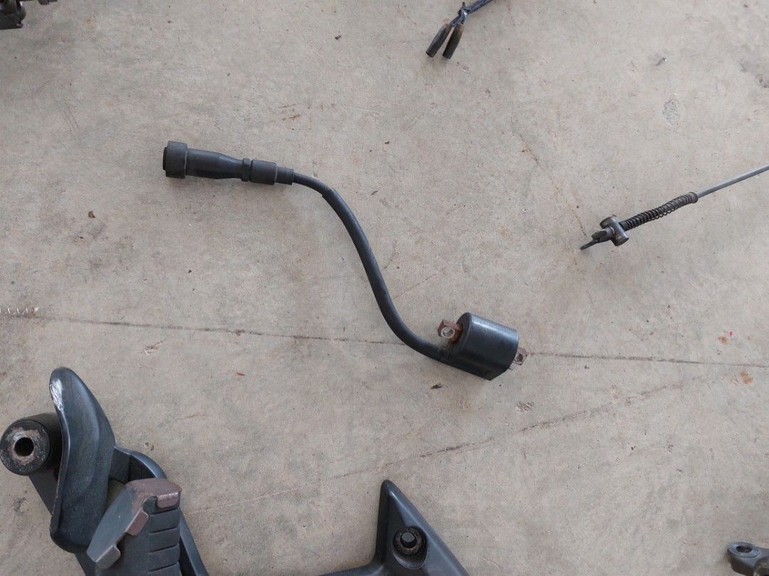Yamaha spark x1r lc135 v1 stock cdi and spark plug coil, Motorcycles ...