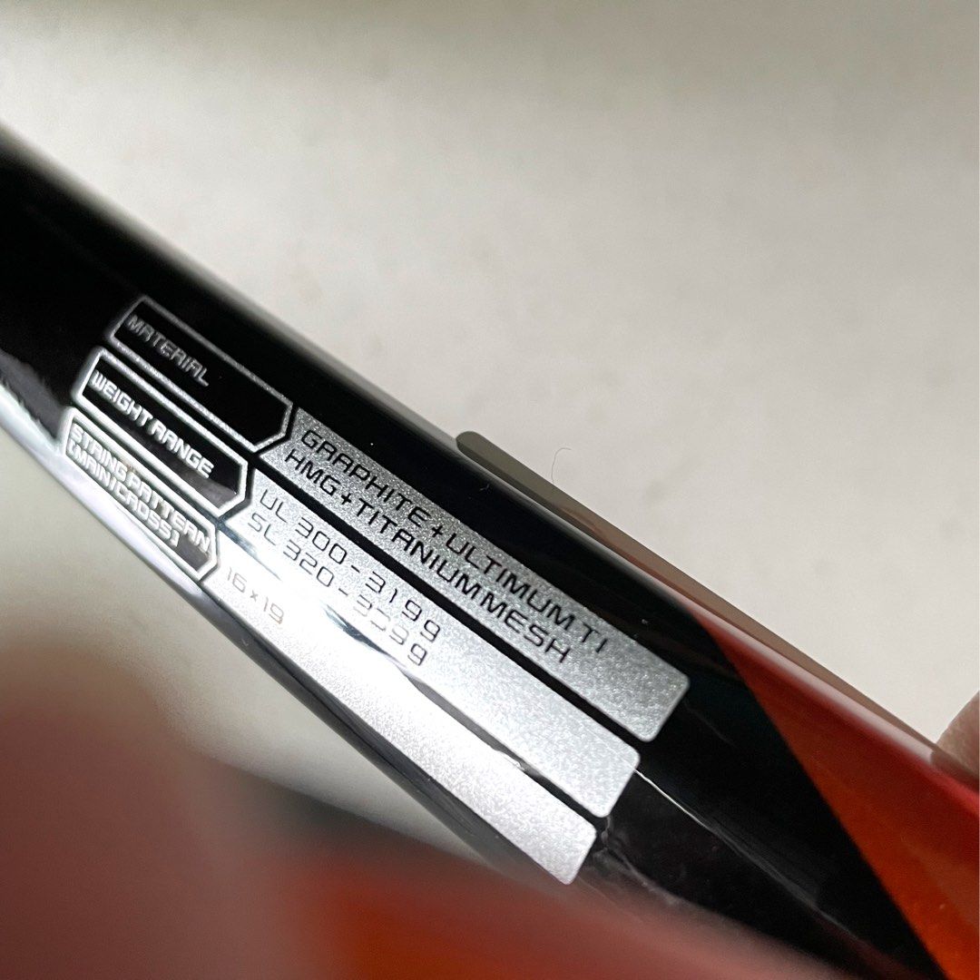 Yonex Ultimum RD Ti-80 (Made in Japan), Sports Equipment, Sports ...