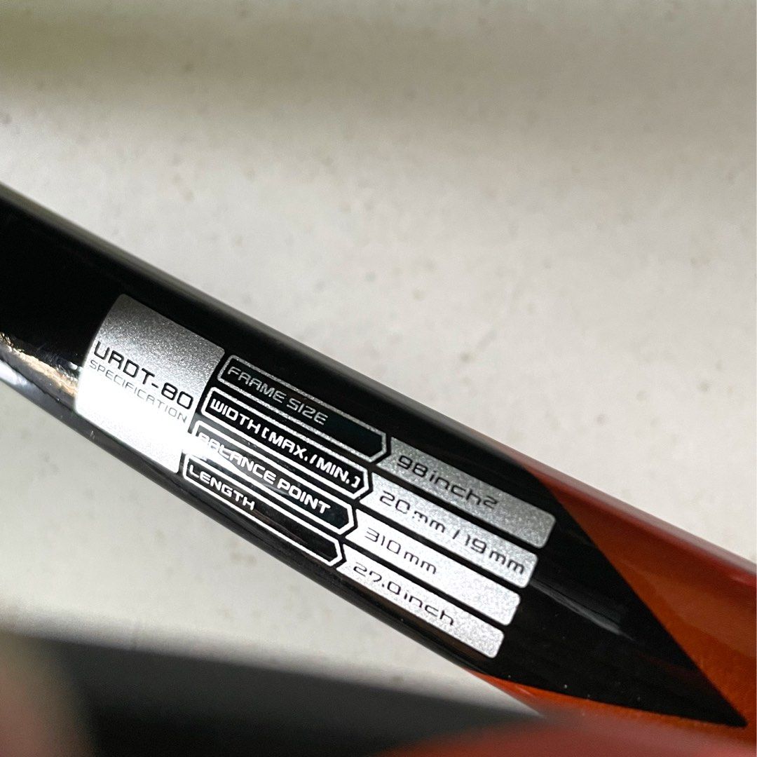 Yonex Ultimum RD Ti-80 (Made in Japan), Sports Equipment, Sports ...