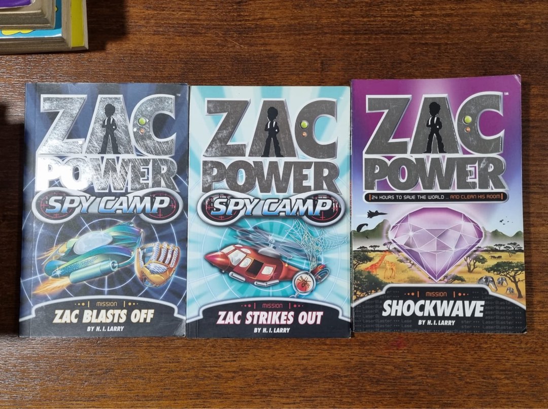 Zac Power books, Hobbies & Toys, Books & Magazines, Children's Books on ...
