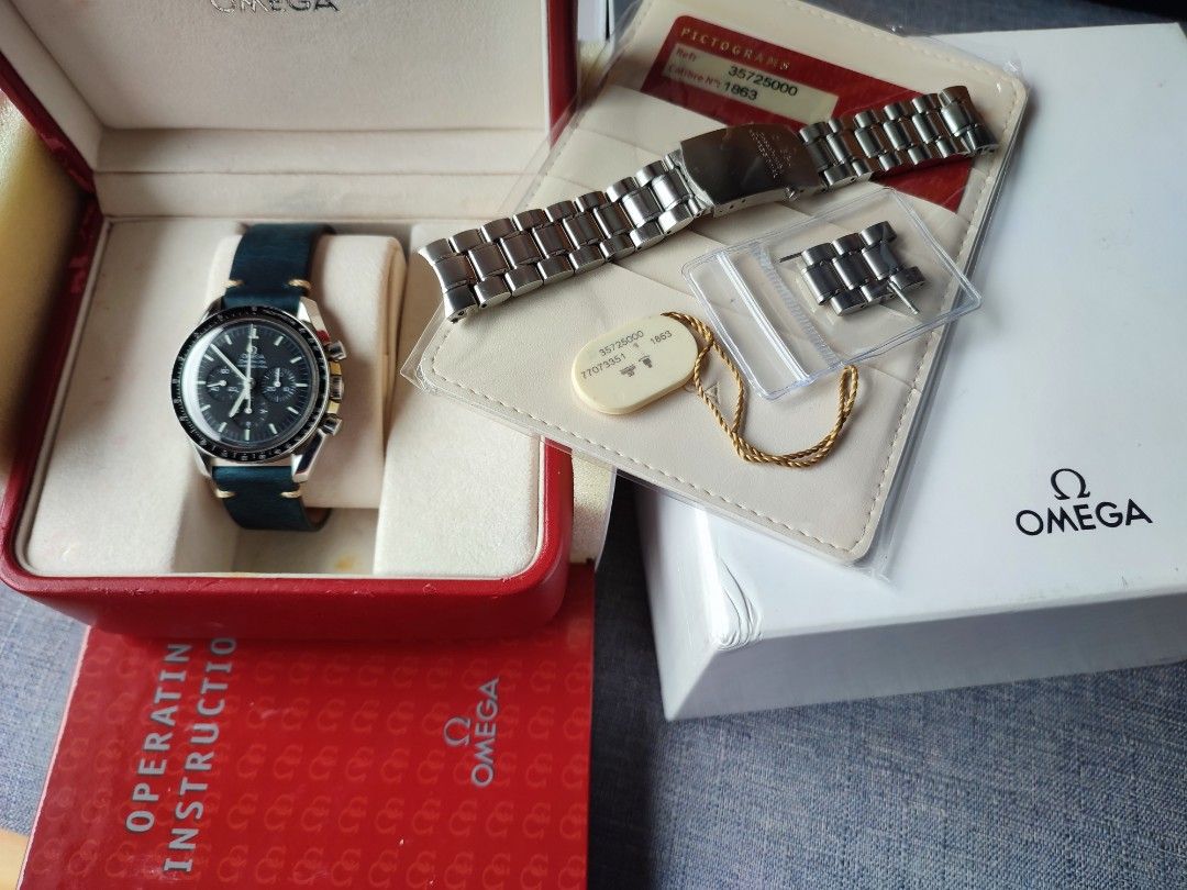 1863 Omega Speedmaster moonwatch 3572.50, Luxury, Watches on Carousell