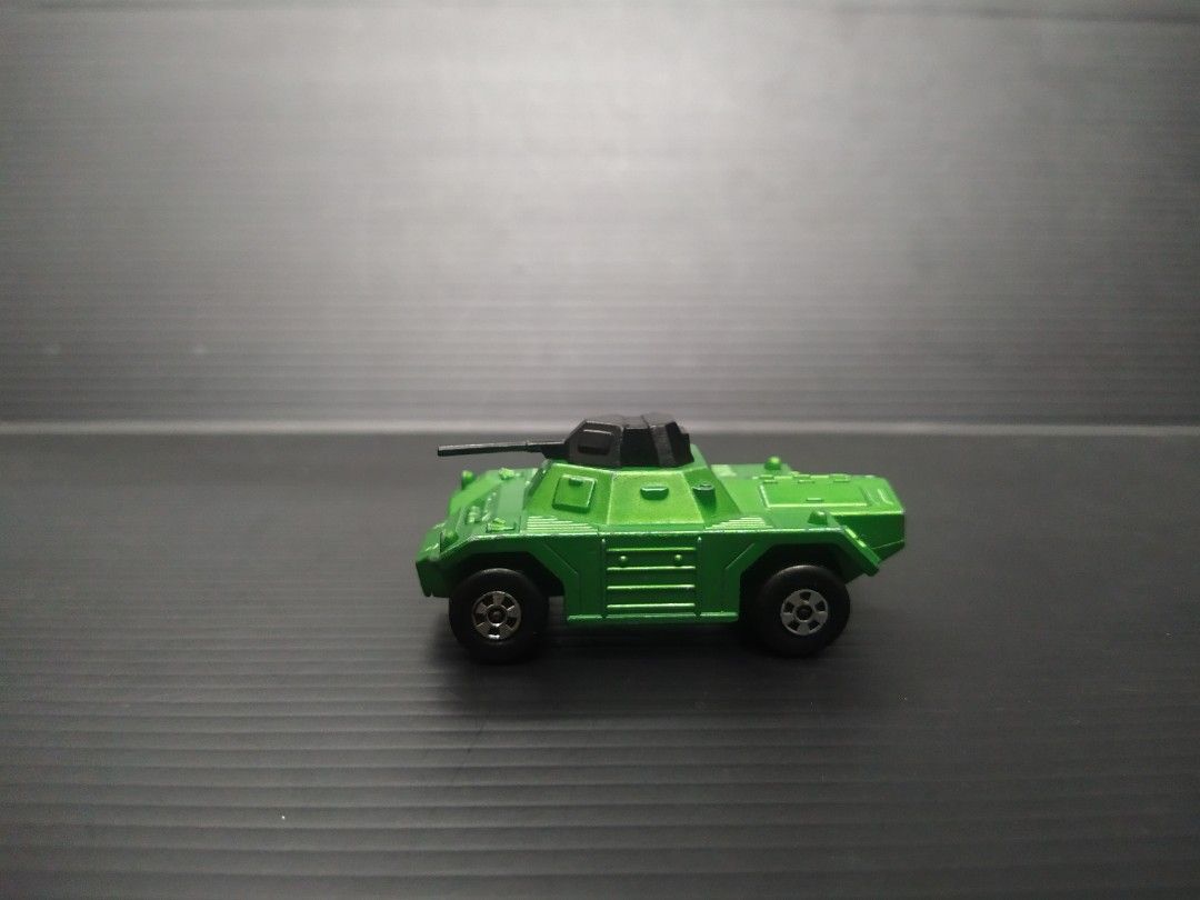 1973 MATCHBOX Superfast Lesney Rolamatics No. 73 WEASEL Military Tank ...