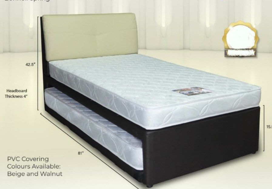 5 in 1 pull out bed, Furniture & Home Living, Furniture, Bed Frames ...