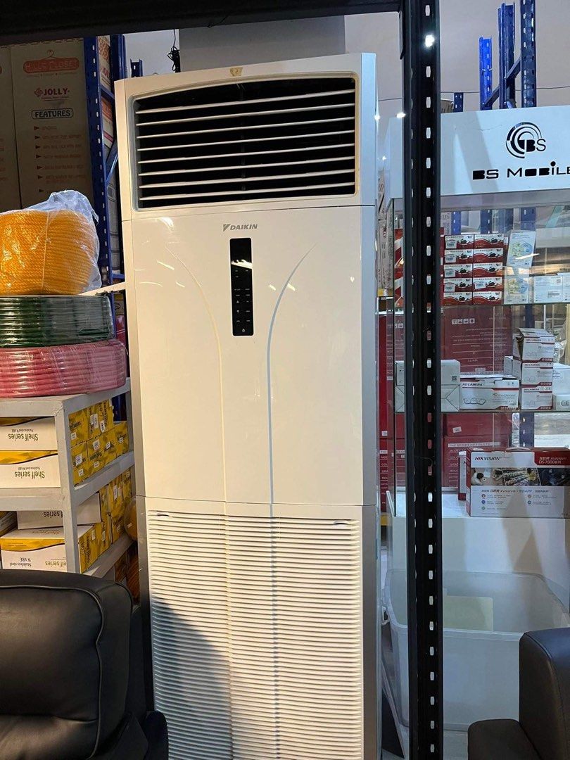 5HP Daikin Floor Standing Aircon, TV & Home Appliances, Air ...