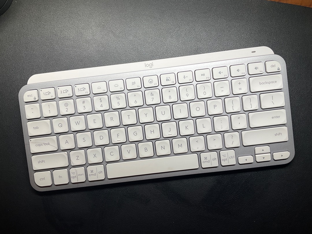 (半價) LOGITECH MX KEYS Mini wireless keyboard (White) 智能無線鍵盤 (美式英文) (白色 ...