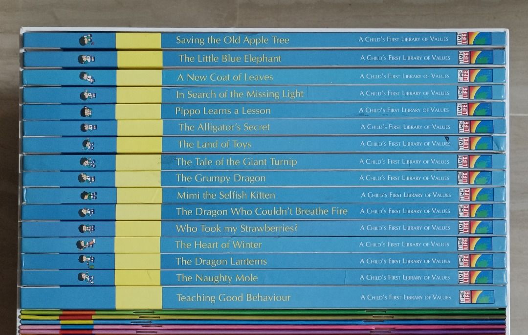 A Child's First Library of Values (16 books) - Time Life, Hobbies ...