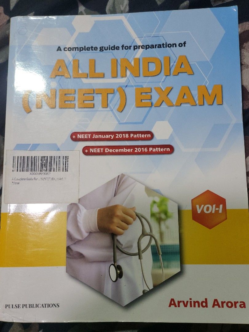 A complete guide for preparation of All India Neet Exam Vol 1, Hobbies ...