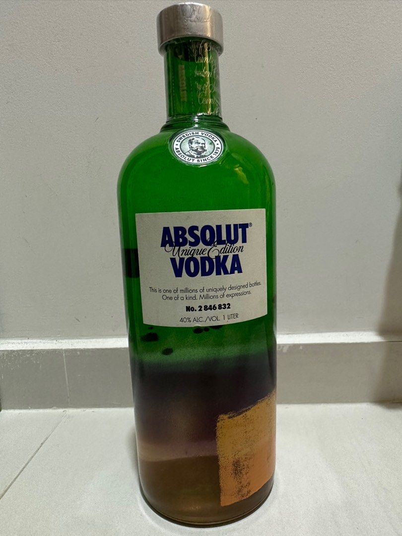 Absolut vodka unique edition, Food & Drinks, Alcoholic Beverages on ...