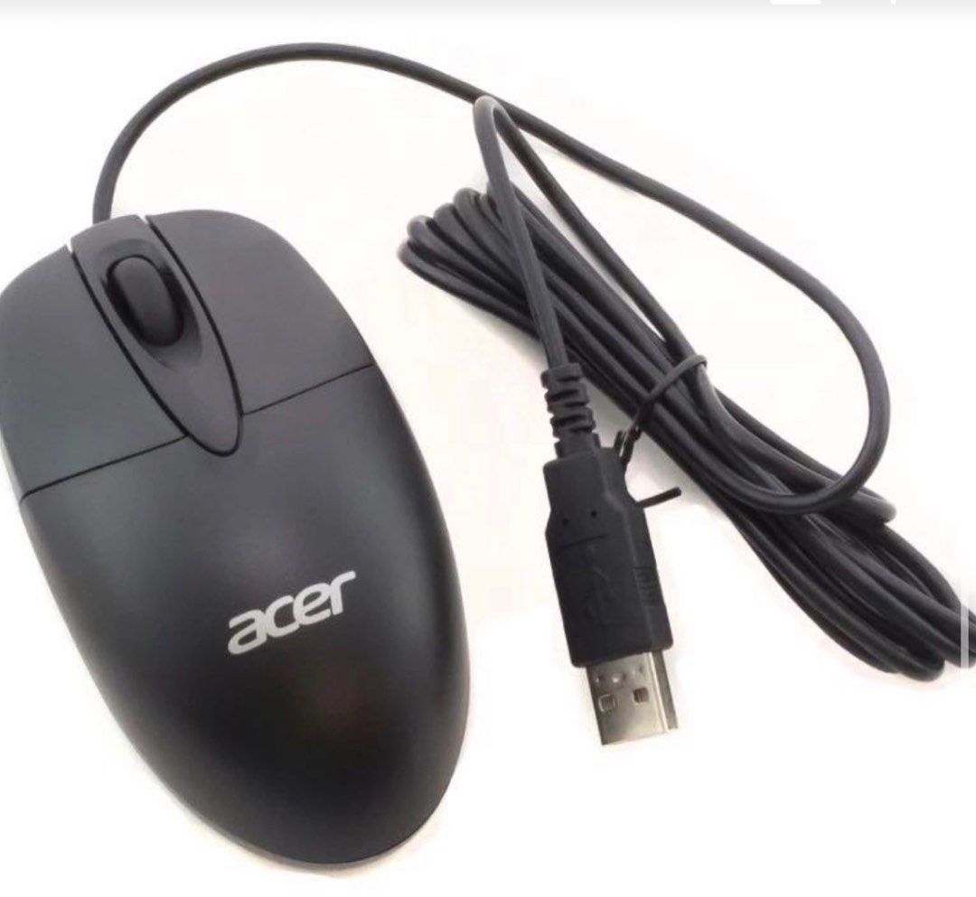 Acer wired mouse (brand new), Computers & Tech, Parts & Accessories ...