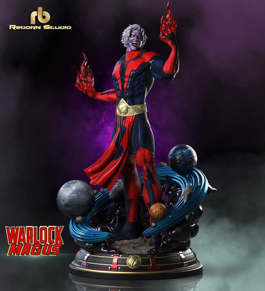ADAM WARLOCK MAGUS 1/4 figure, Hobbies & Toys, Toys & Games on Carousell