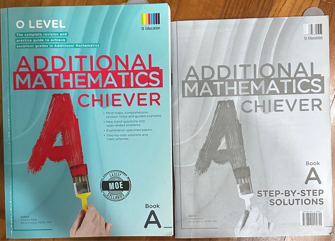additional maths achiever assessment book, Hobbies & Toys, Books ...