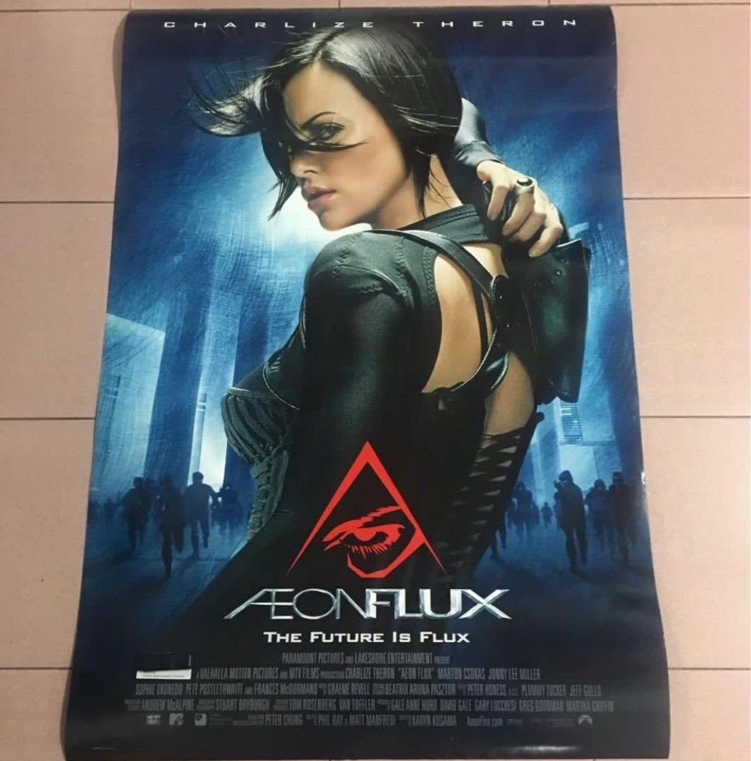 AEON FLUX MOVIE OFFICIAL THEATRICAL ONE-SHEET POSTER (27 x 40), Hobbies ...