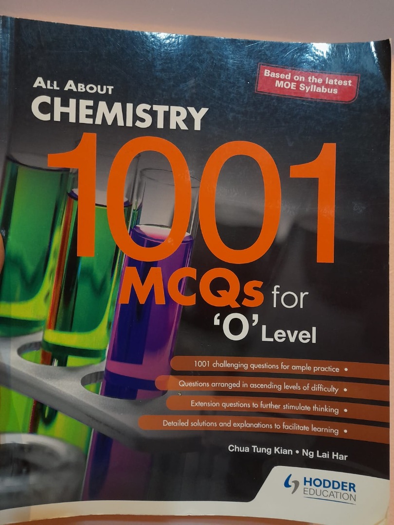 All About Chemistry 1001 MCQs O level Hodder Education, Hobbies & Toys ...
