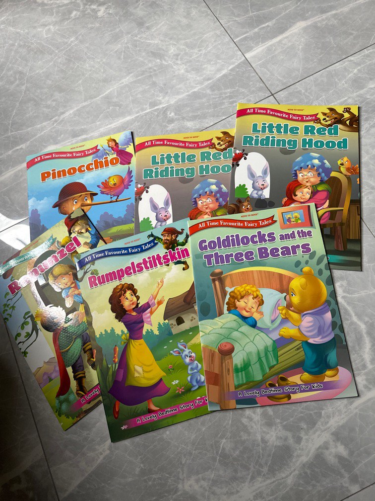 All Time Fav Fairy Tales, Hobbies & Toys, Books & Magazines, Children's Books on Carousell