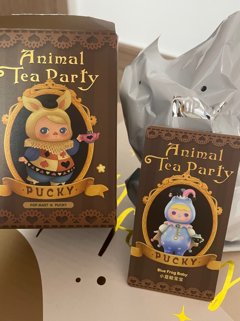 Anime Tea Party(Pucky x Popmart) Series, Hobbies & Toys, Toys & Games ...