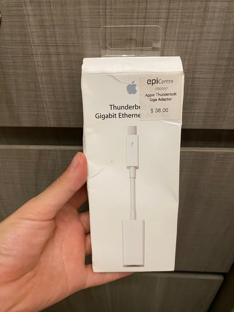 Apple thunderbolt giga adaptor, Computers & Tech, Parts & Accessories ...