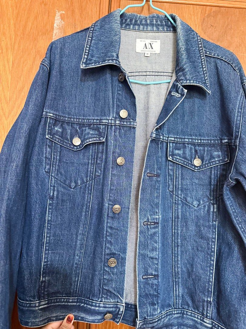 Armani Exchange Denim Jacket, Men's Fashion, Coats, Jackets and ...