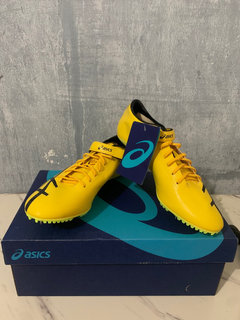ASICS Track and Field Spike shoes JERSPRINT TTP527 Taichi Yellow x ...