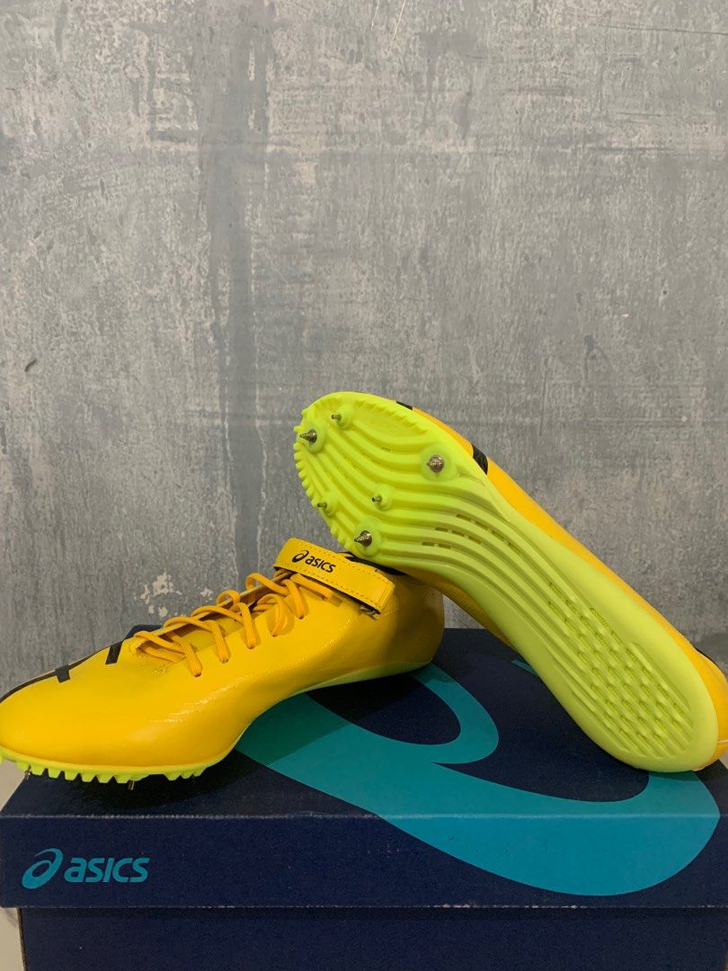 ASICS Track and Field Spike shoes JERSPRINT TTP527 Taichi Yellow x ...