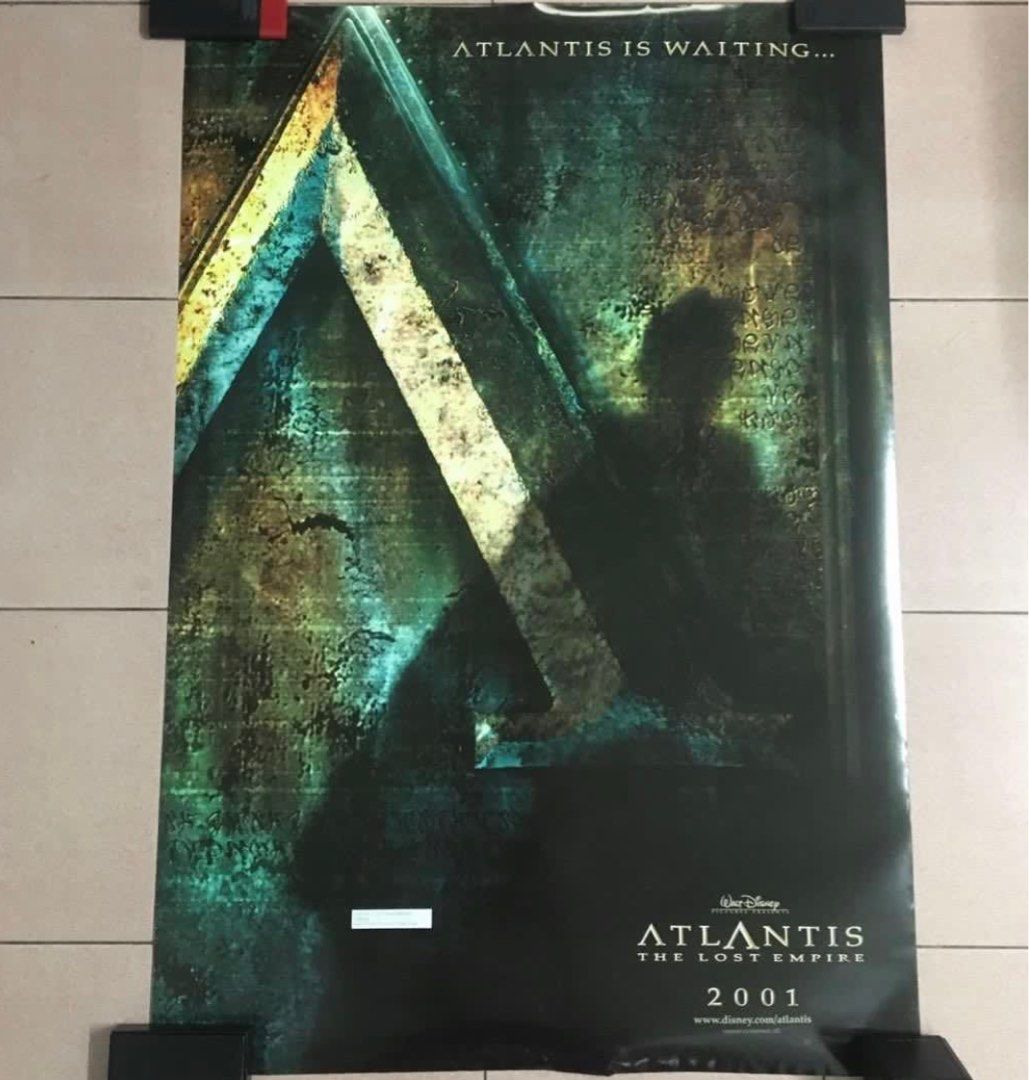 ATLANTIS (2001) MOVIE OFFICIAL THEATRICAL ONE-SHEET POSTER (27 x 40 ...