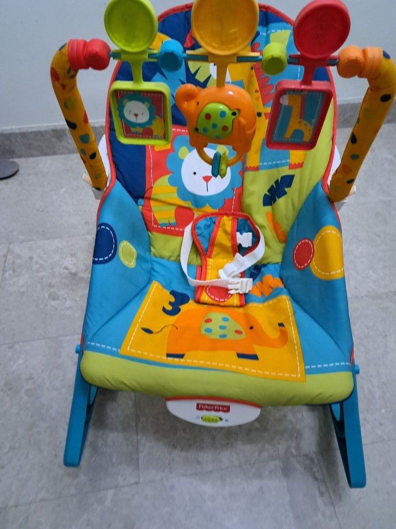 Fisher Price Baby Rocker/Vibrate, Babies & Kids, Infant Playtime on ...