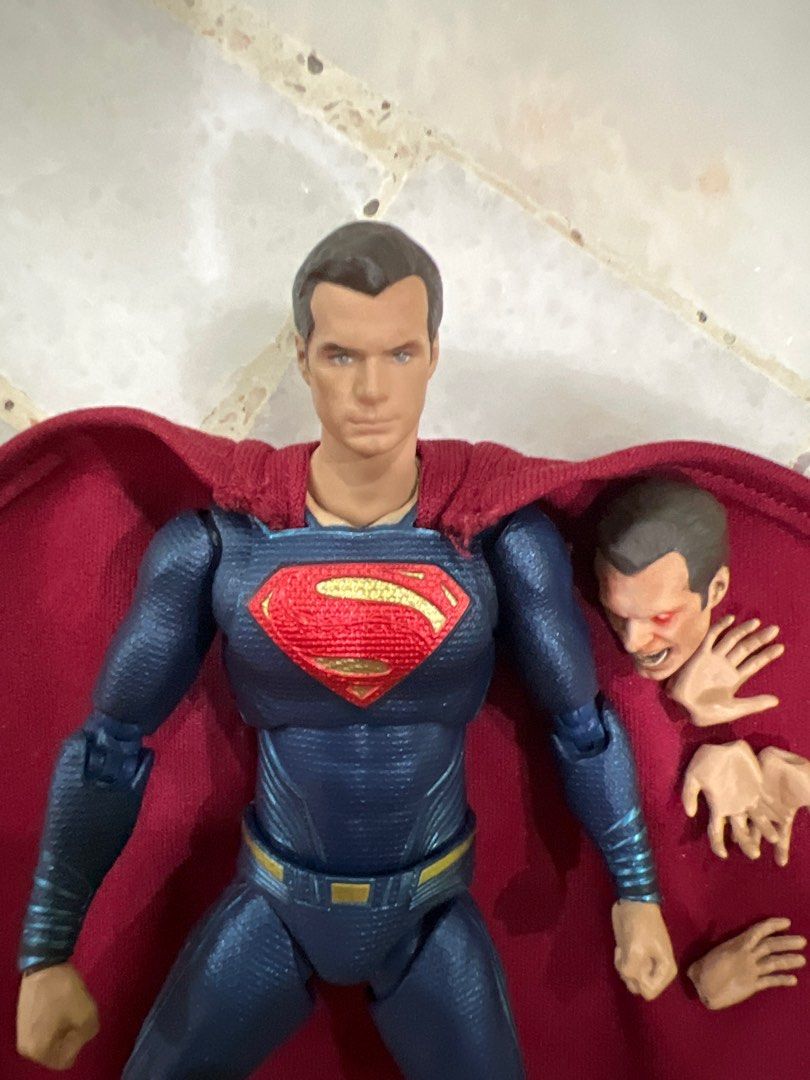 (FREE DELIVERY) BANDAI SHF SH FIGUARTS SUPERMAN HENRY CAVILL FROM ...