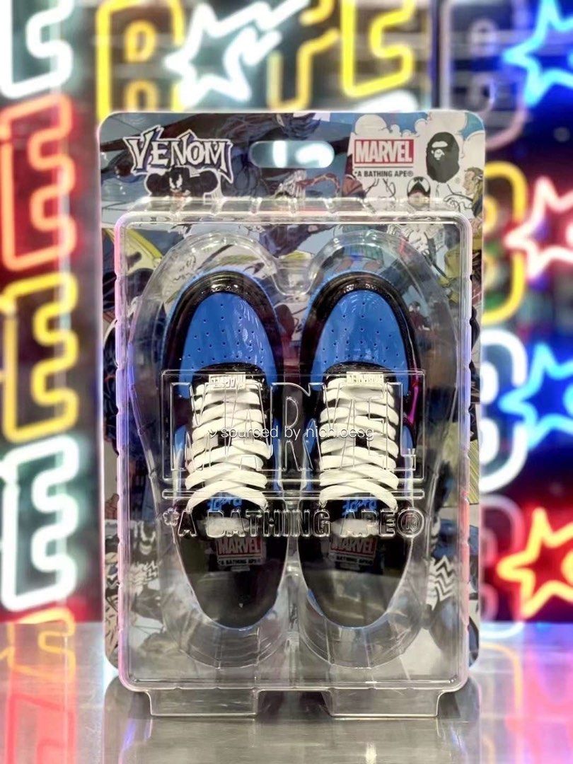 BAPE X MARVEL VENOM BAPE STA, Men's Fashion, Footwear, Sneakers on ...