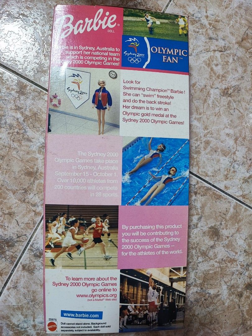 Barbie Doll Olympic Fan edition, Hobbies & Toys, Memorabilia ...