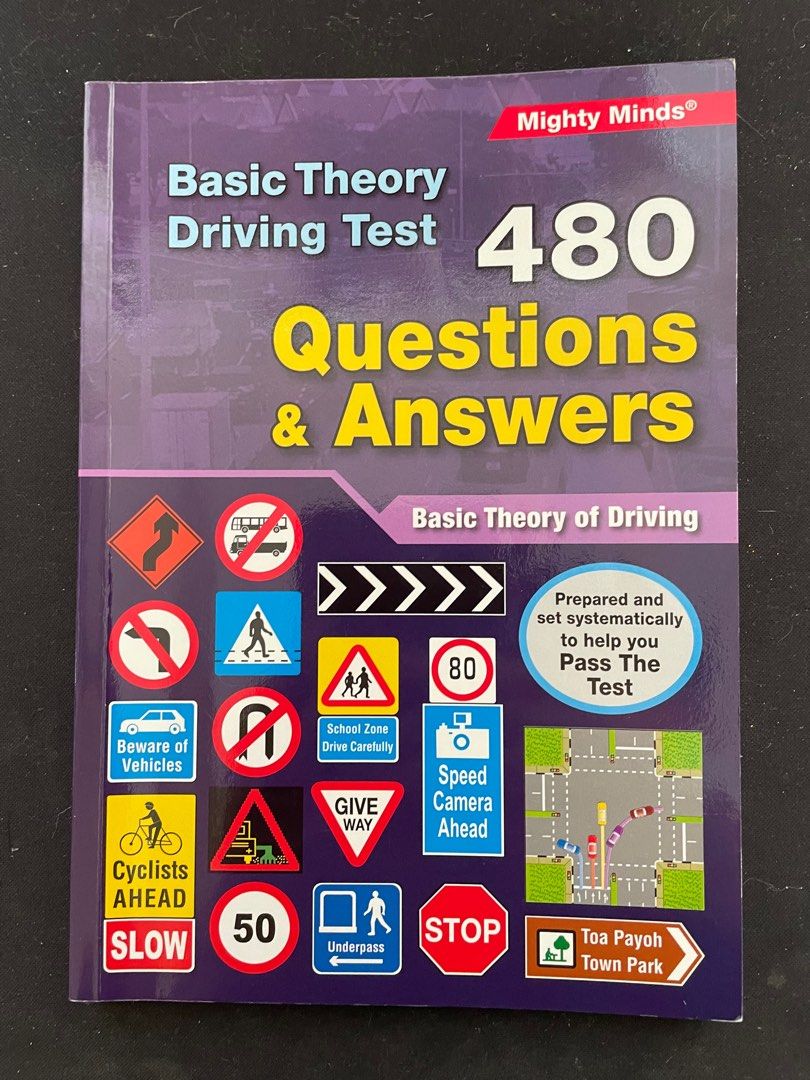 Basic theory driving test, Hobbies & Toys, Books & Magazines, Textbooks ...