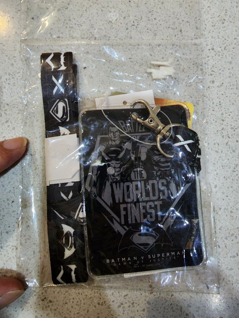 Batman name tag holder, Hobbies & Toys, Memorabilia & Collectibles, Fan ...