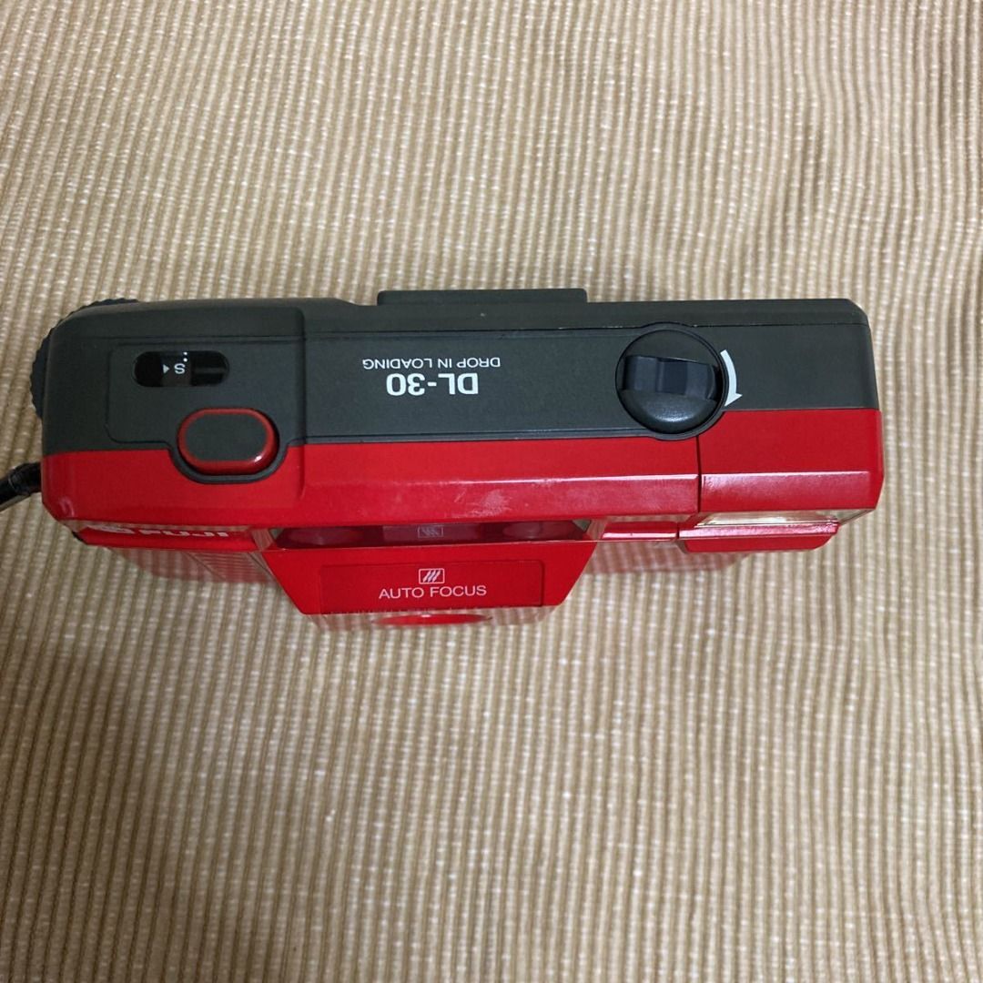 [BMC] Fujifilm DL-30 (35mm F4) Rouge Red Auto Focus 35mm Film Compact ...