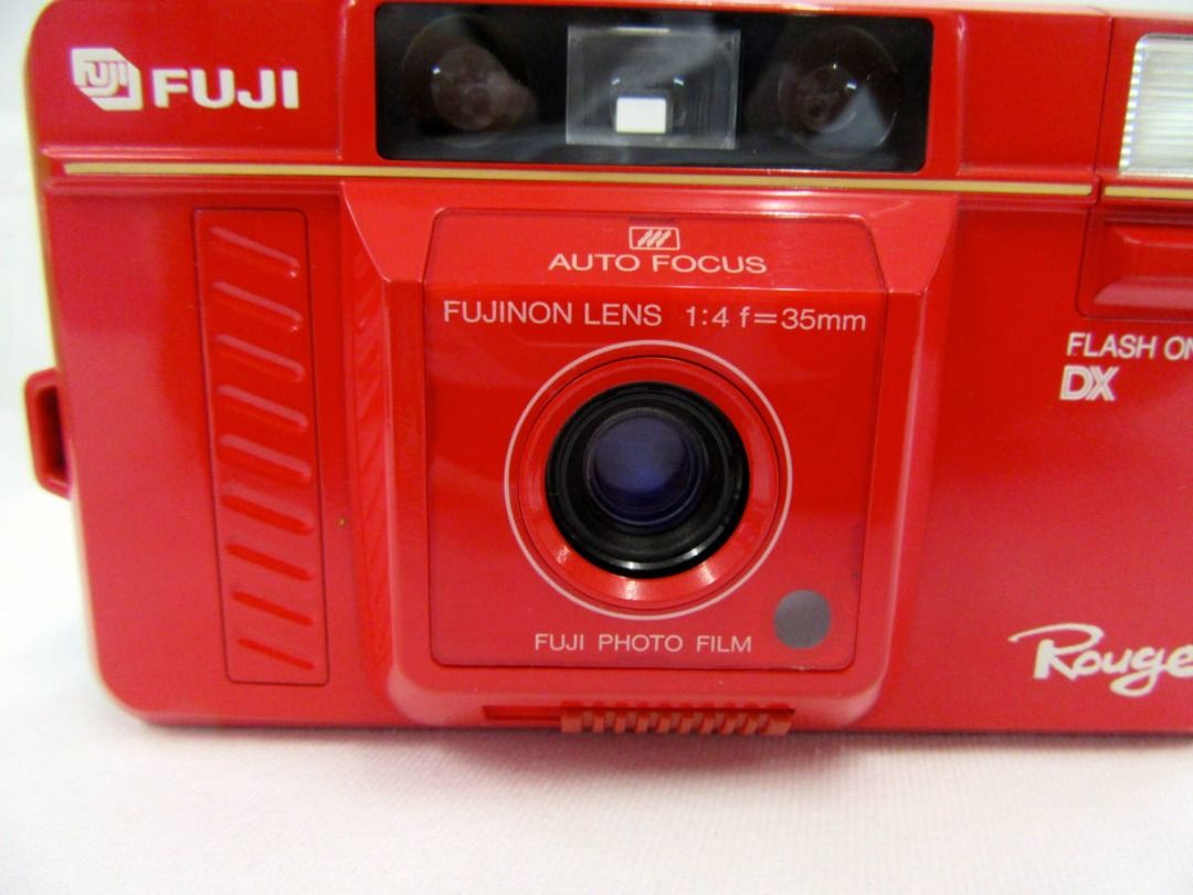 [BMC] Fujifilm DL-30 (35mm F4) Rouge Red Auto Focus 35mm Film Compact ...
