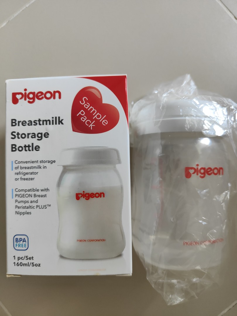 BN Pigeon breast milk storage bottle, Babies & Kids, Nursing & Feeding, Breastfeeding & Bottle ...