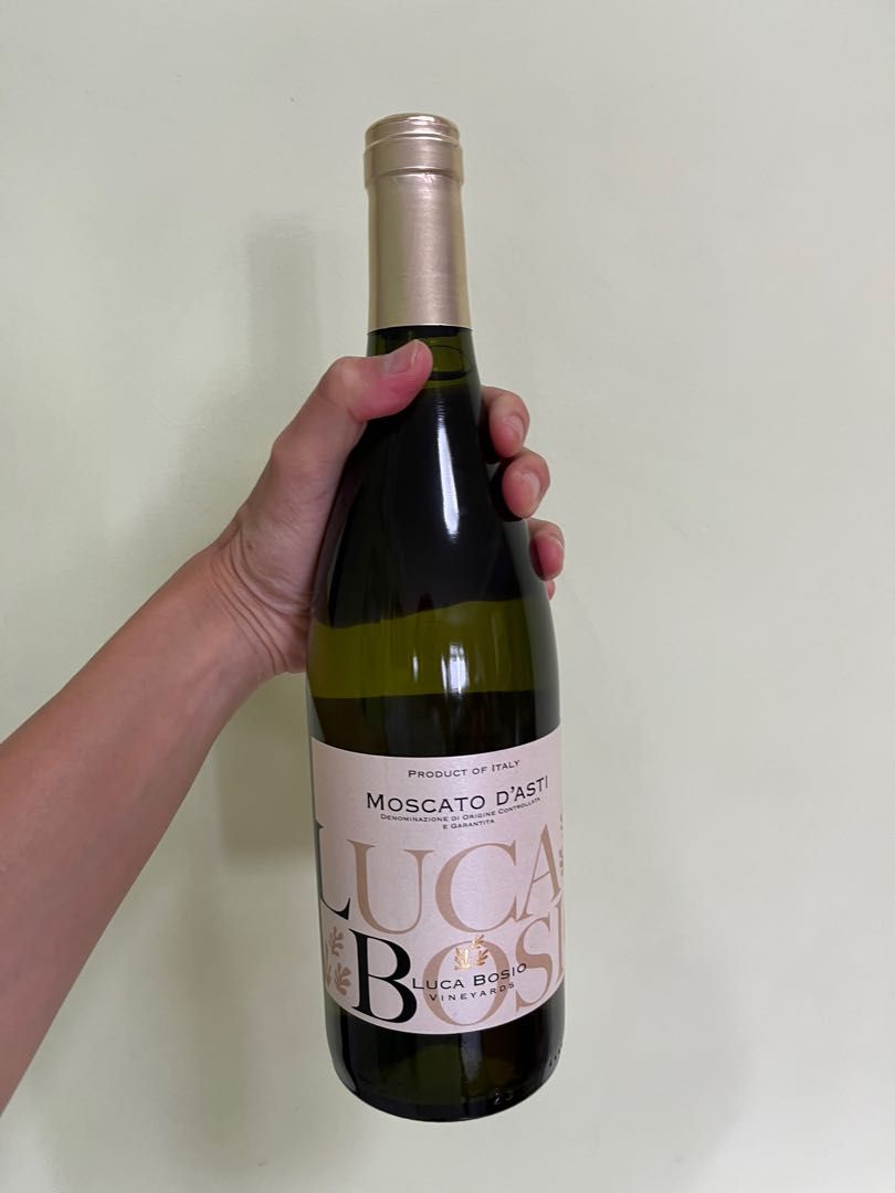 BOSIO MOSCATO D'ASTI 2020, Food & Drinks, Alcoholic Beverages on Carousell