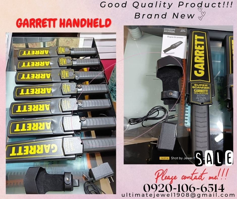 BRAND NEW AND ON-HAND GARRETT HANDHELD SUPER SCANNER, Commercial ...
