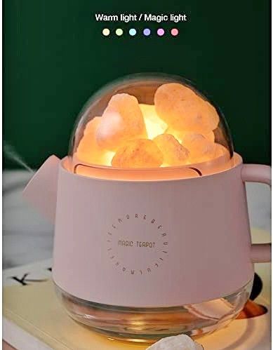 BRAND NEW Crystal salt aromatic lamp magic teapot humidifier, TV & Home ...