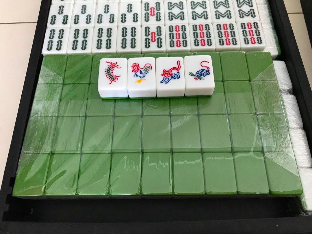 Brand New Magnetic Mahjong Tiles for Automatic Table Sg Style 156 Tiles ...