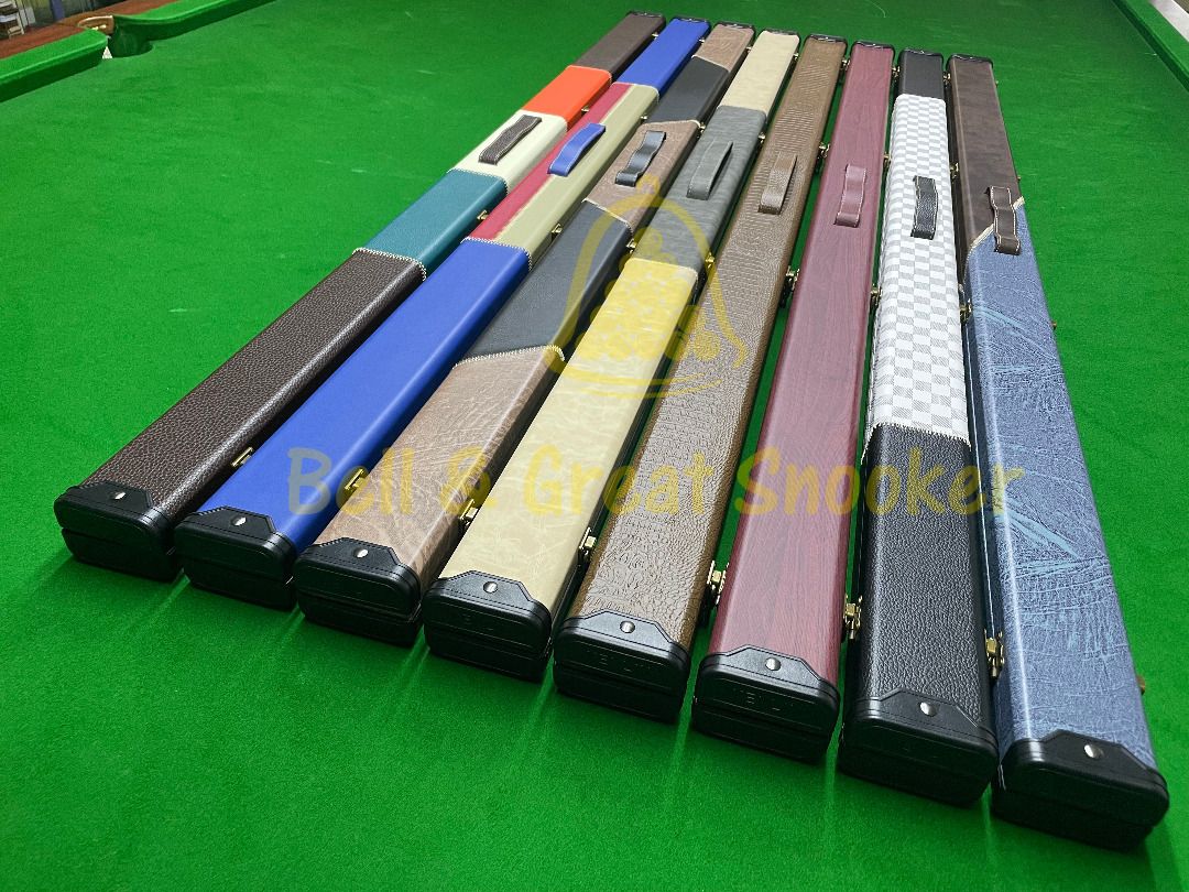 Brand New Single Piece Snooker Cue Cases with Plastic Top Bottom ...