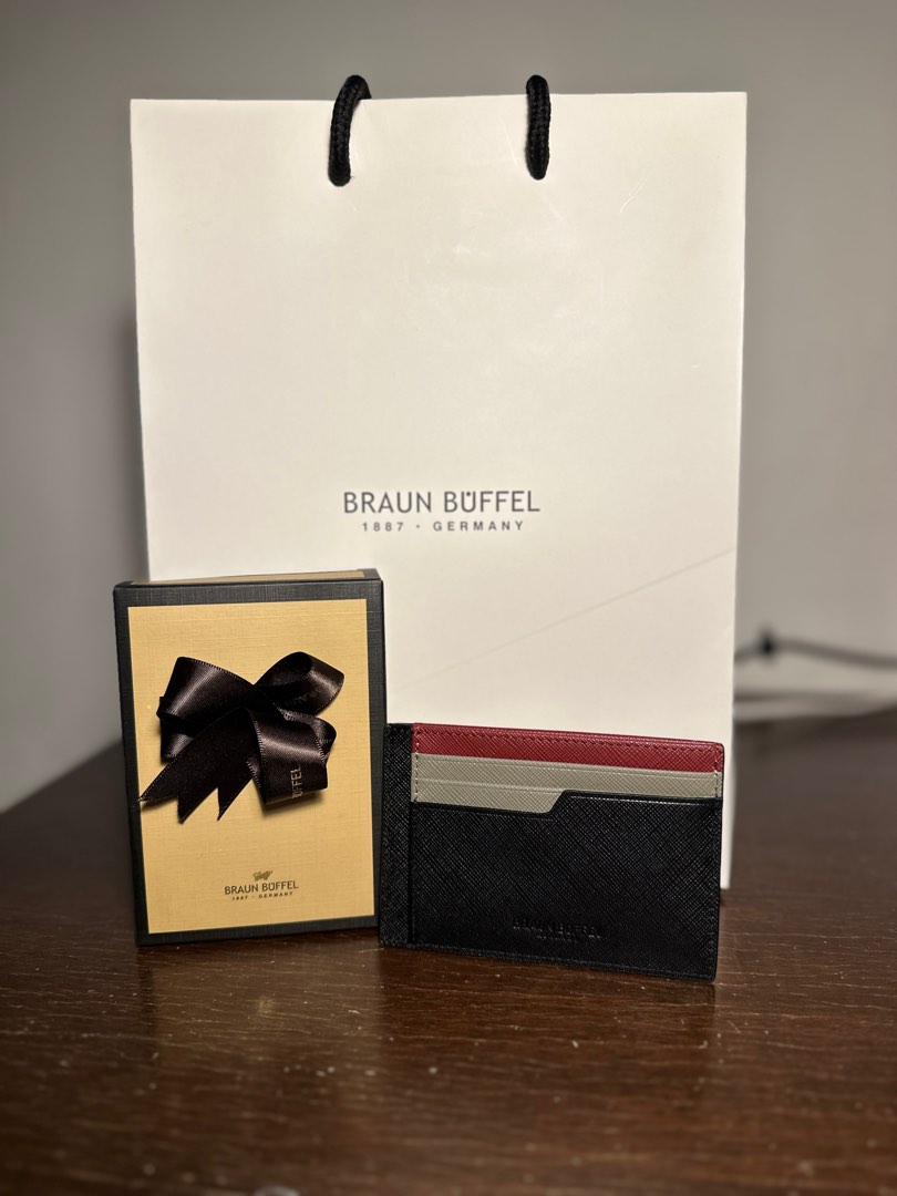 Braun Buffel Card Holder, Women's Fashion, Bags & Wallets, Wallets ...