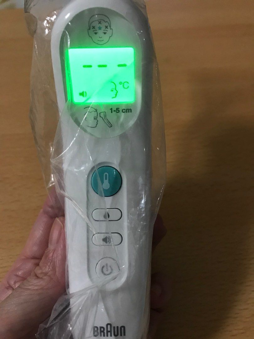 Braun Infrared Thermometer, Health & Nutrition, Thermometers on Carousell