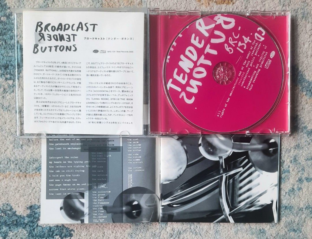Broadcast - Tender Buttons, Hobbies & Toys, Music & Media, CDs & DVDs ...