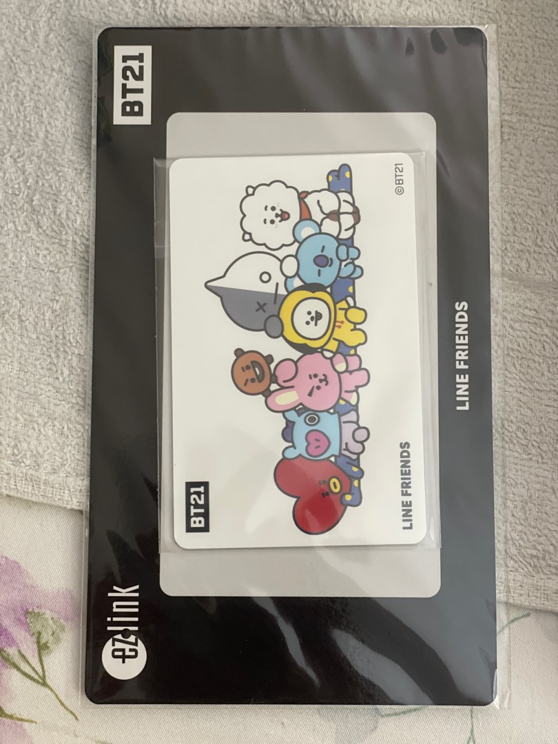 BT21 Limited Edition Ezlink Card, Hobbies & Toys, Memorabilia ...