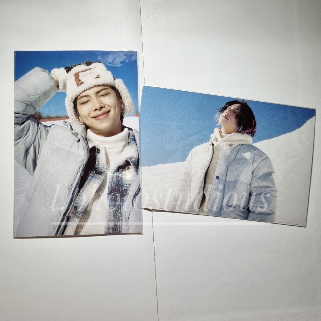 BTS NamKook Winter Package 2021 4x6 photos, Hobbies & Toys, Memorabilia ...