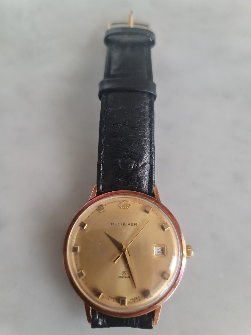 Bucherer automatic 25, jewels, Luxury, Watches on Carousell
