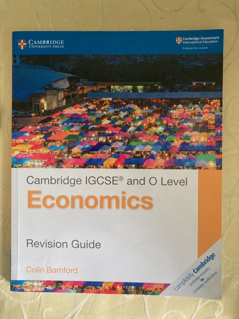 Cambridge Igcse And O Level Economics Revision Guide Hobbies And Toys Books And Magazines
