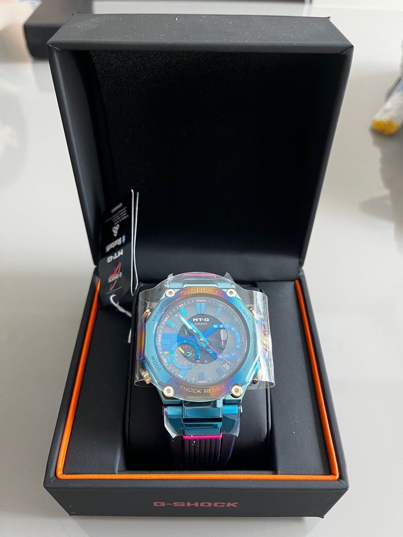 Casio MTG-B2000PH Blue Phoenix Limited Edition , Men's Fashion, Watches ...