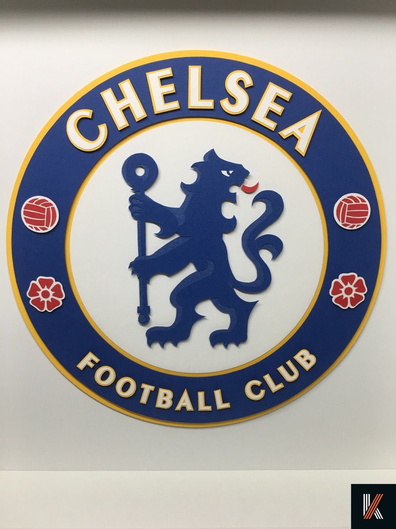 Chelsea F.C. 3D Crest Papercraft, Hobbies & Toys, Stationery & Craft ...