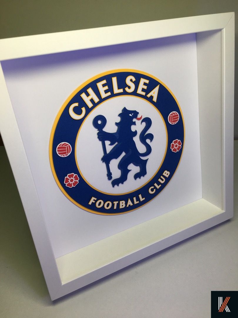 Chelsea F.C. 3D Crest Papercraft, Hobbies & Toys, Stationery & Craft ...