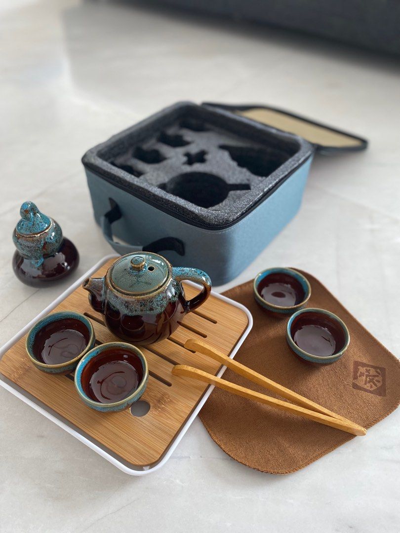 Chinese Tea Set, Furniture & Home Living, Kitchenware & Tableware ...